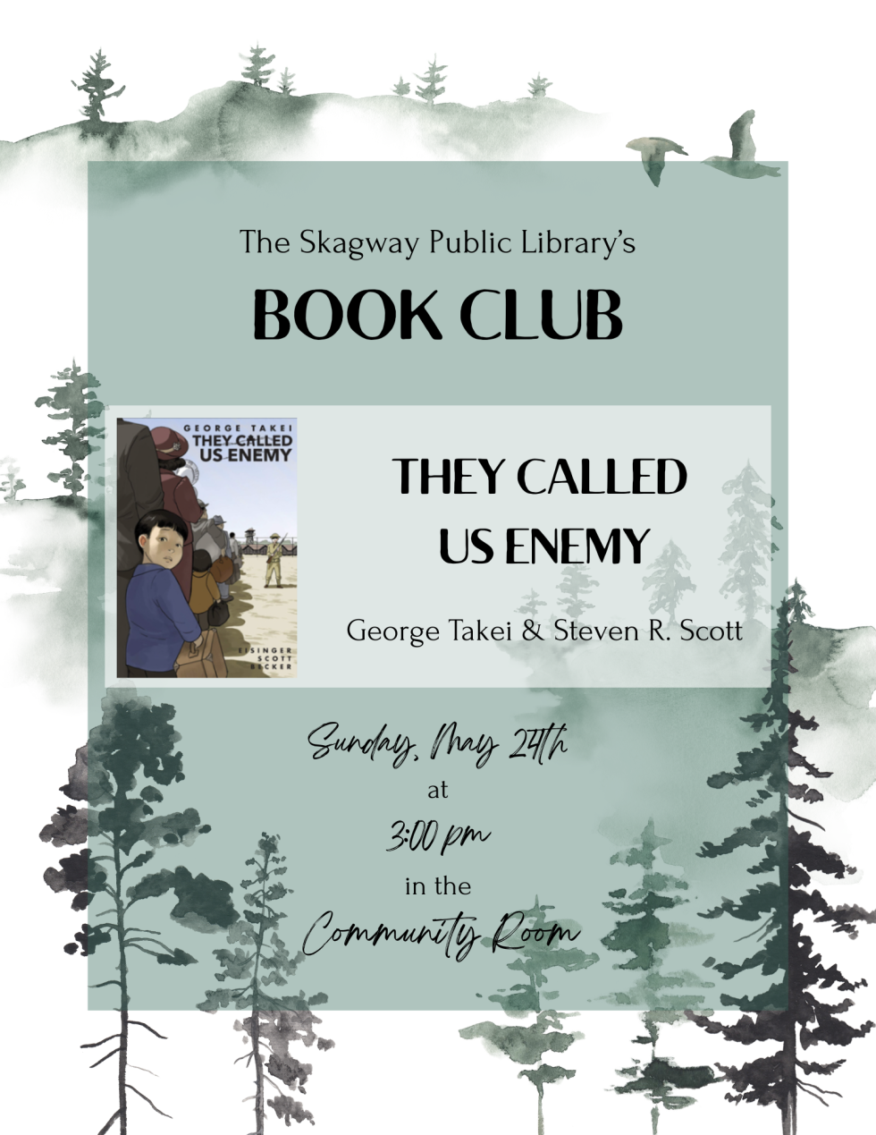 Book Club: “They Called Us Enemy” by George Takei and Steven R. Scott ...