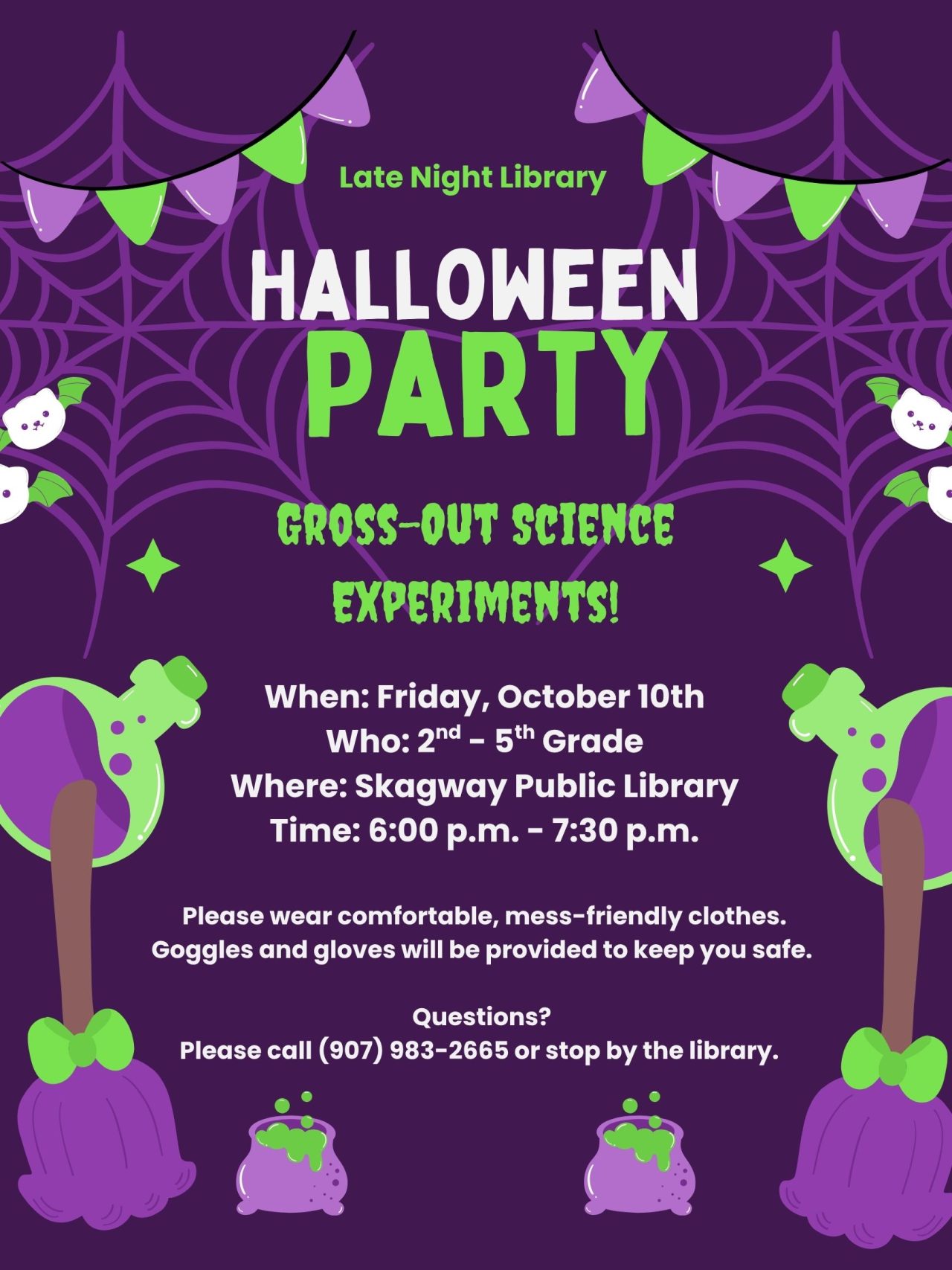 Late Night Library: Halloween Party - Skagway Library